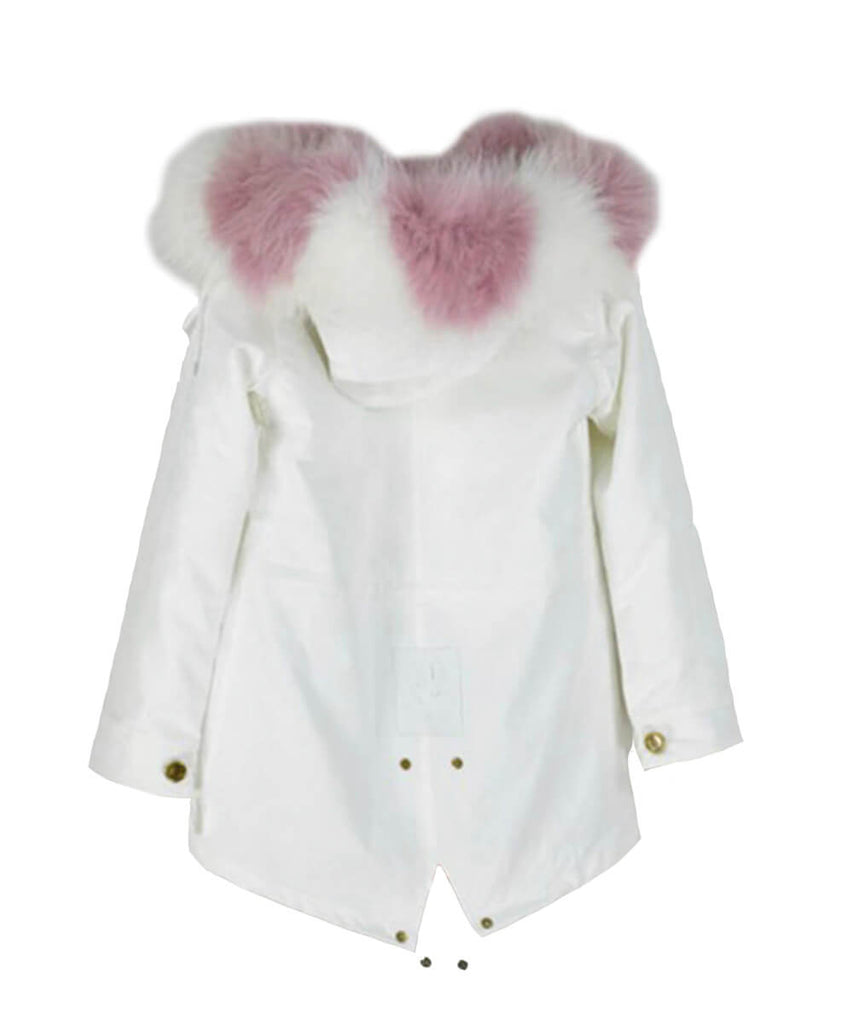 Parka Jacket White & Pink – UGG Australian Collection